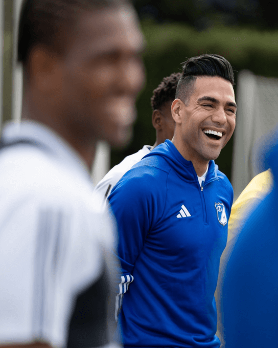 El "Tigre" Falcao ya se unió a trabajos con Millonarios en Bogota